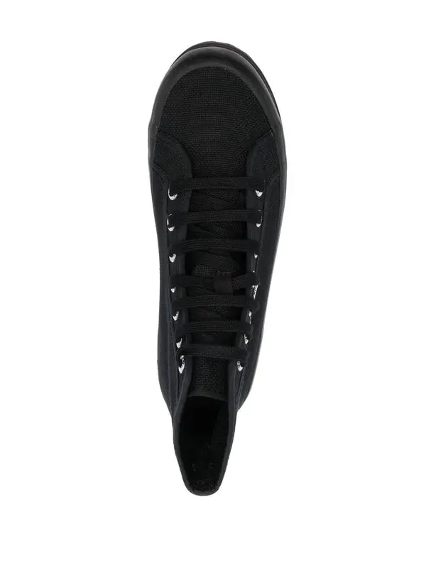 Superga High-top Lace-up Sneakers - Black