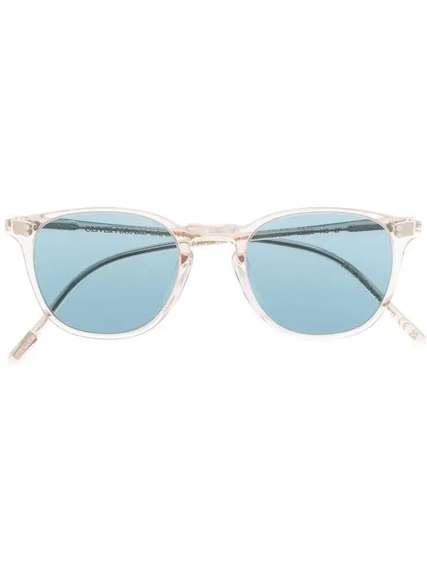 Oliver Spencer Transparent-frame Sunglasses - White