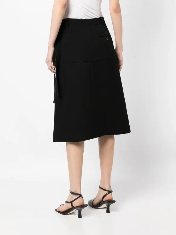 3.1 Phillip Lim Heavy Candy Wrap Midi Skirt