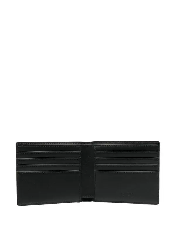 Kenzo Logo-patch Folded Leather Wallet