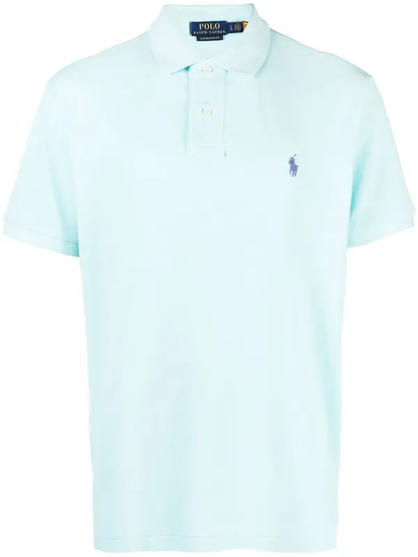 Polo Ralph Lauren Logo-embroidered Polo Shirt - Blue