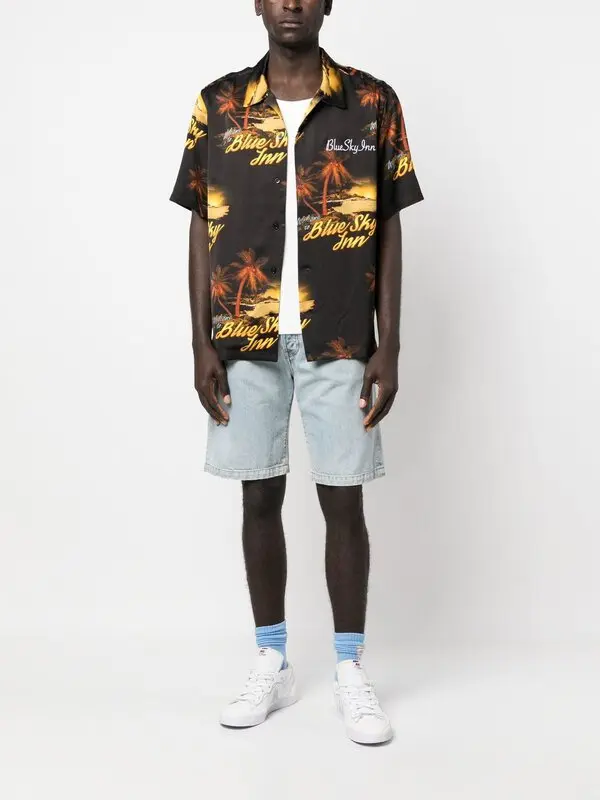 BLUE SKY INN Graphic-print Short-sleeve Shirt