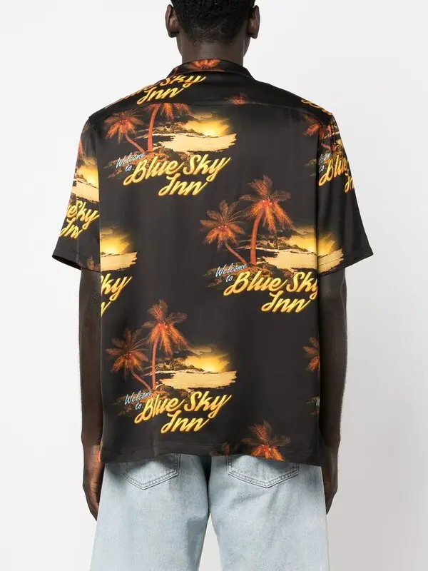 BLUE SKY INN Graphic-print Short-sleeve Shirt