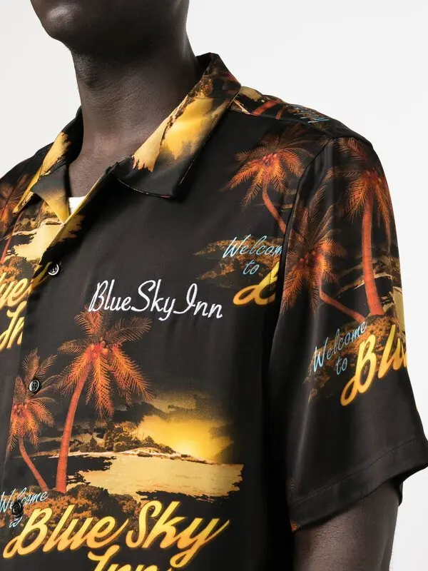 BLUE SKY INN Graphic-print Short-sleeve Shirt