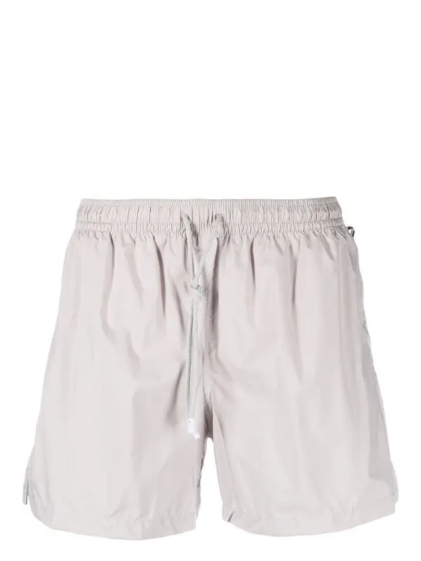 Fedeli Drawstring-waist Swim Shorts
