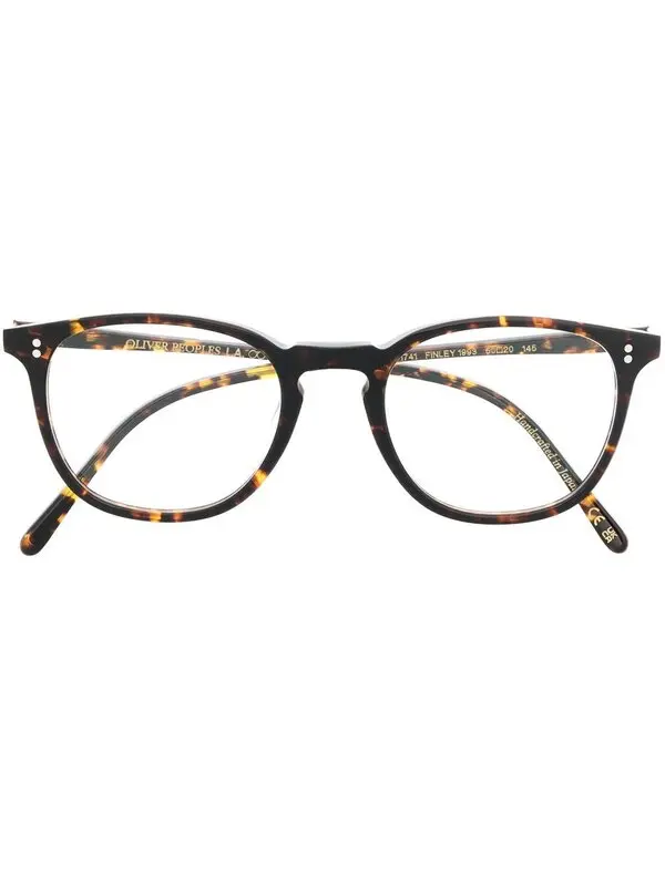 Oliver Spencer Tortoiseshell-frame Glasses - Brown