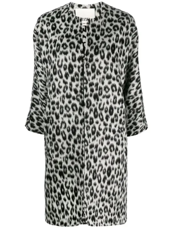 Isabel Marant Ometia Leopard-print Coat