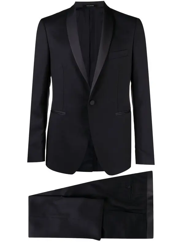 Tagliatore Tailored Single-breasted Dinner Suit