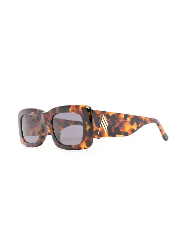 Linda Farrow X The Attico Marfa Sunglasses - Brown