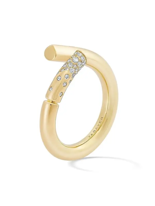 TABAYER 18kt Yellow Oera Diamond Ring