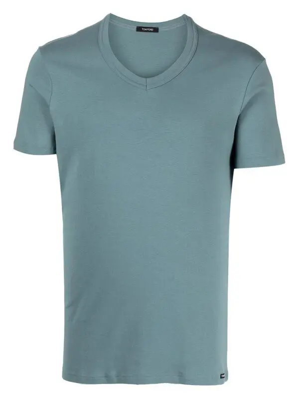 TOM FORD V-neck Stretch-cotton T-shirt