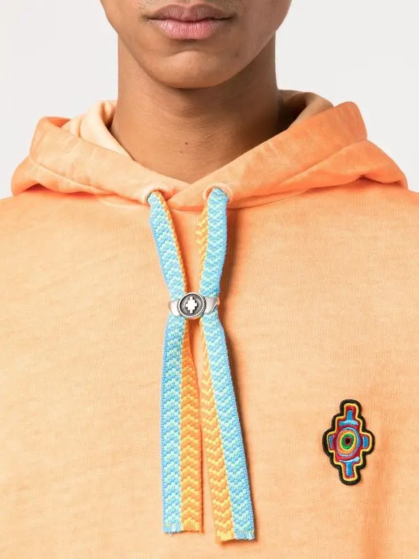 COUNTY OF MILAN Marcelo Burlon Sunset Cross Hoodie - Orange
