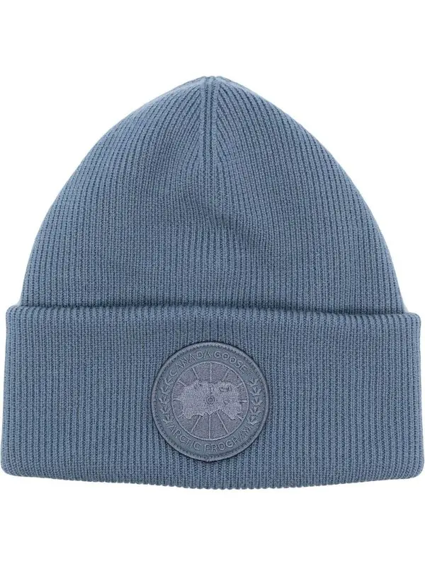 Canada Goose Tonal-disc Beanie - Blue