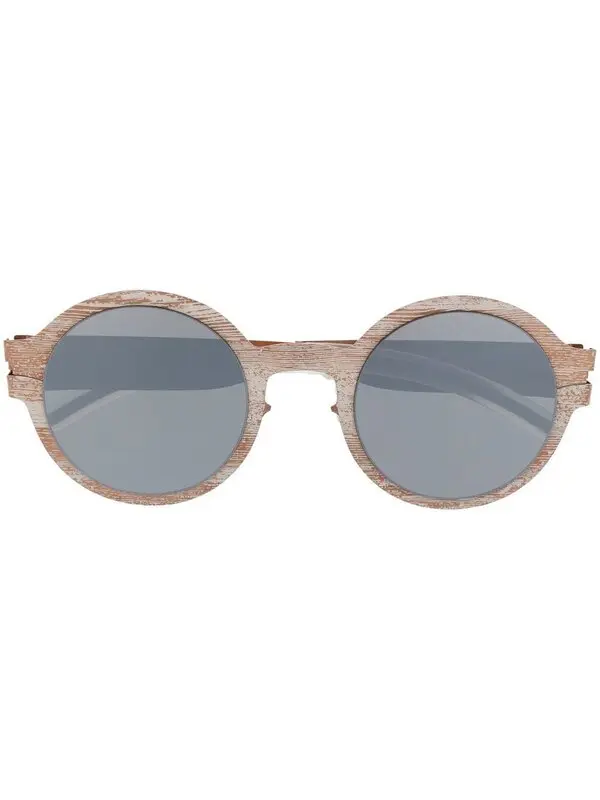 Mykita Round-frame Sunglasses - Brown