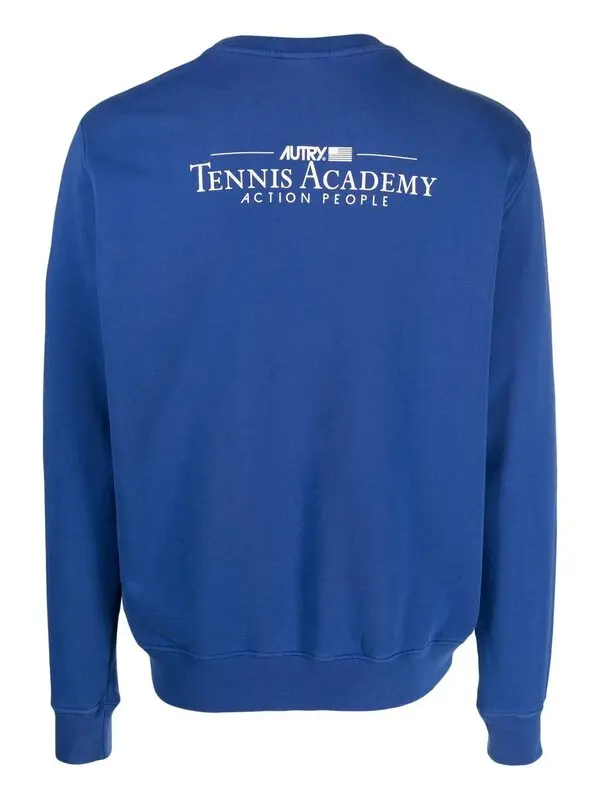 AUTRY Cotton Logo-patch Sweatshirt