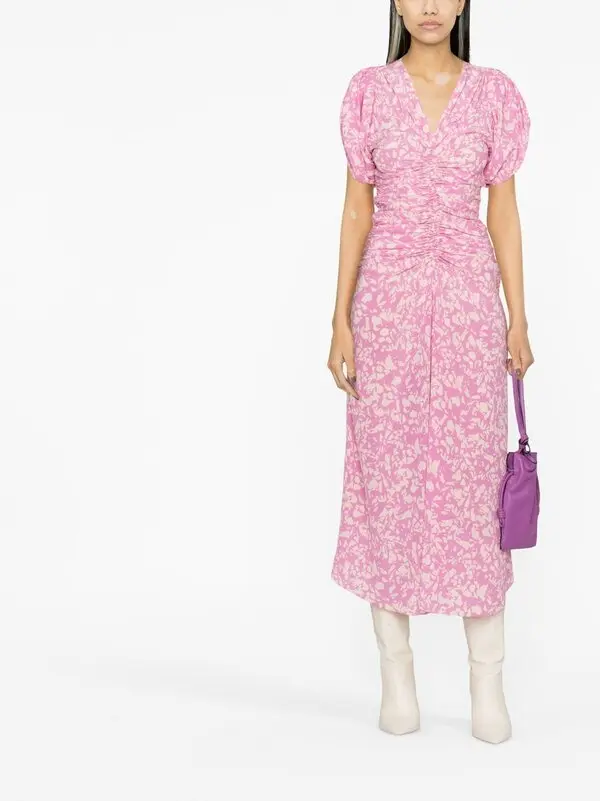 Isabel Marant Étoile V-neck Graphic-print Dress