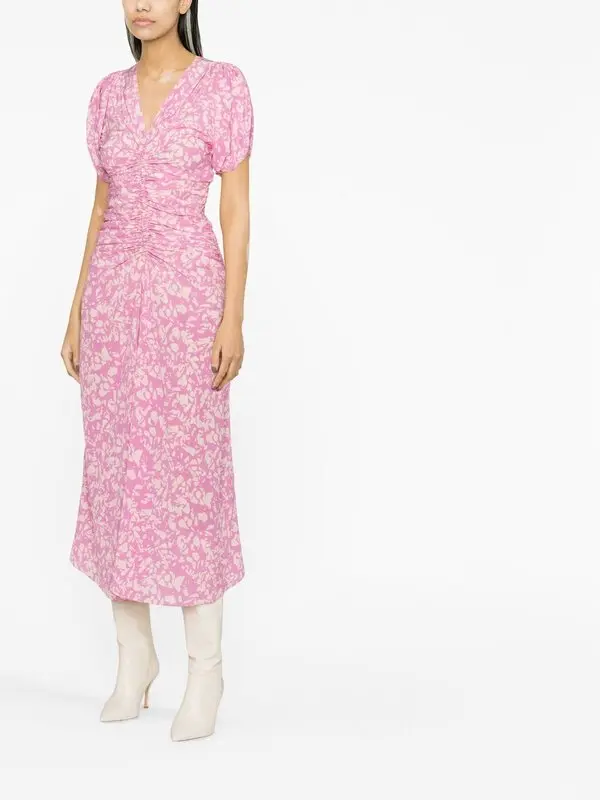 Isabel Marant Étoile V-neck Graphic-print Dress