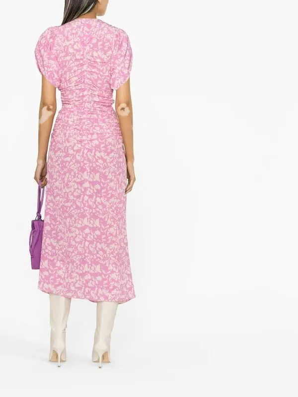 Isabel Marant Étoile V-neck Graphic-print Dress