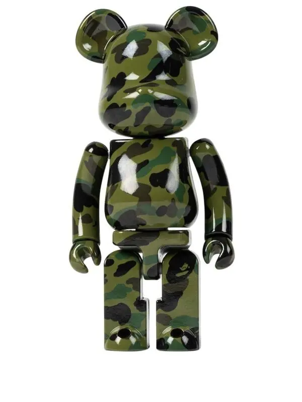 MEDICOM TOY X A Bathing Ape 1st Camo Chogokin Be@rbrick 200% Figure - Green