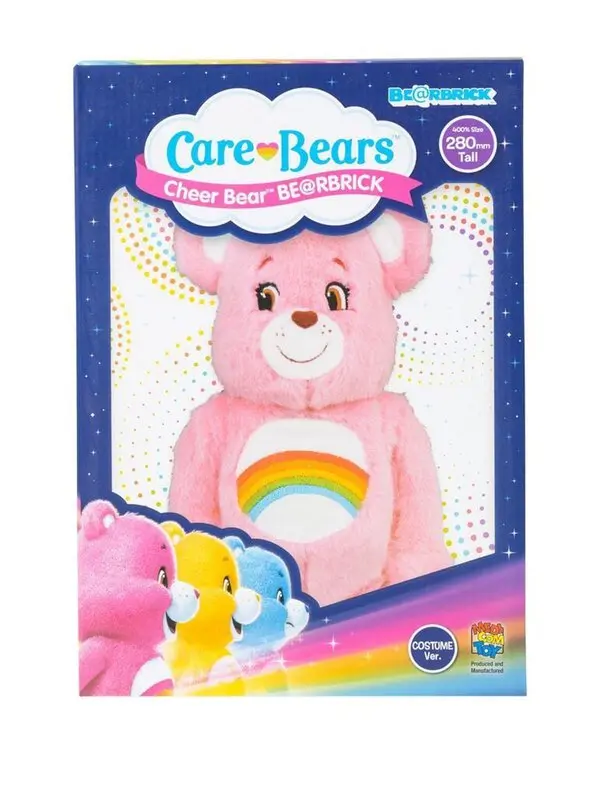 MEDICOM TOY X Care Bears Cheer Bear Costume Version Be@rbrick Figure