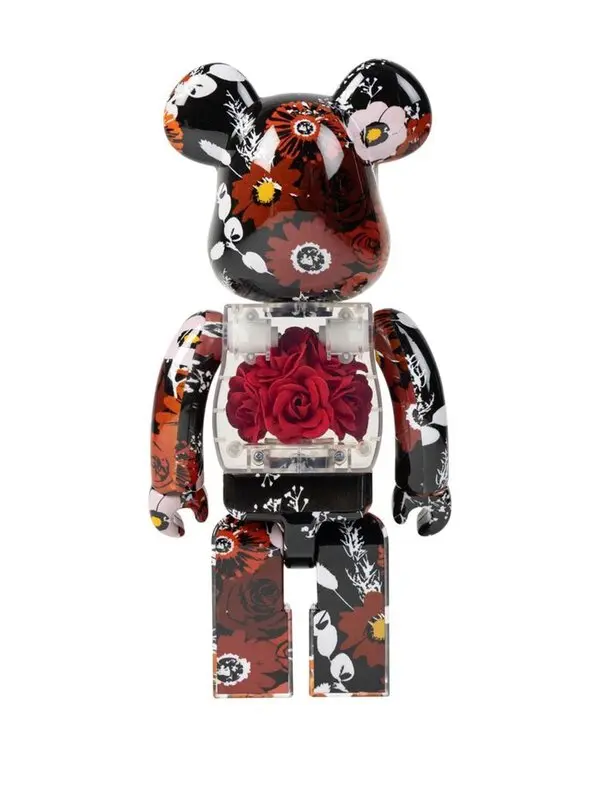 MEDICOM TOY X Mames Flor@ Be@rbrick 400% Figure