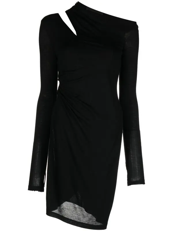 Helmut Lang Cutout Bodycon Dress - Black