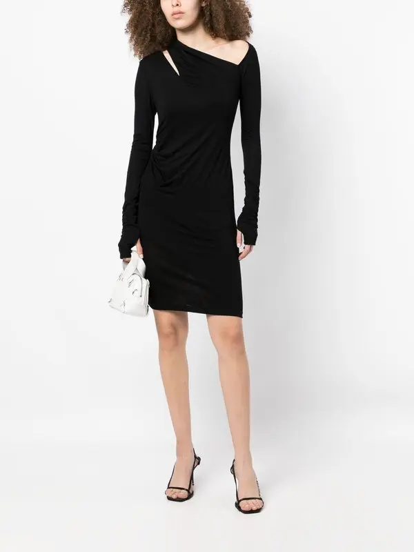 Helmut Lang Cutout Bodycon Dress