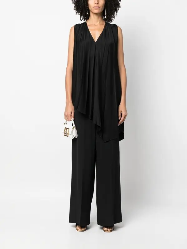 JOSEPH Asymmetric Pleated Vest