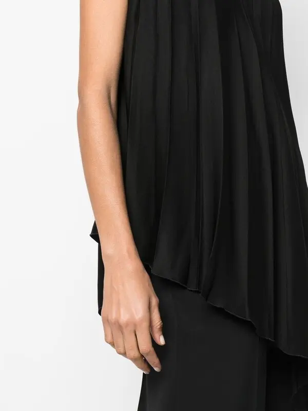 JOSEPH Asymmetric Pleated Vest