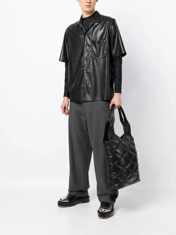 HAN KJØBENHAVN Quilted Leather Tote Bag