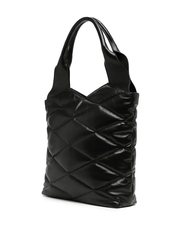 HAN KJØBENHAVN Quilted Leather Tote Bag