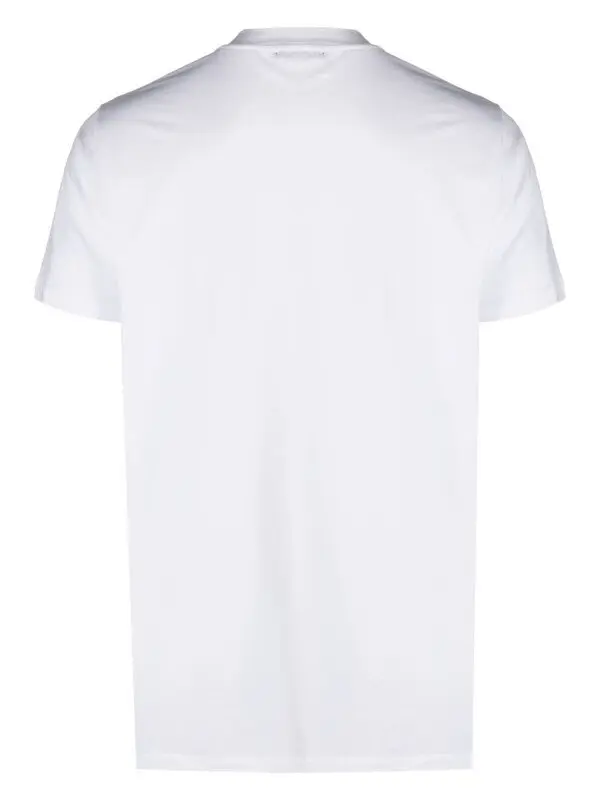 TOM FORD V-neck Short-sleeved T-shirt - White