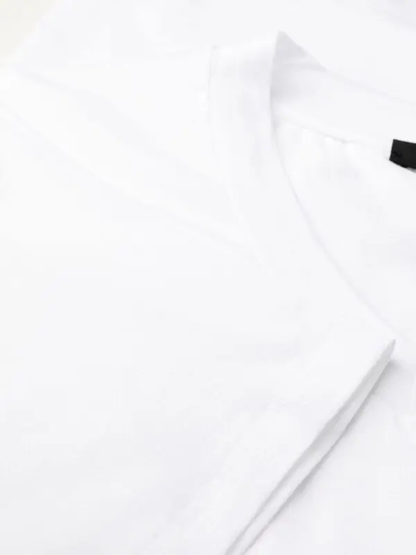 TOM FORD V-neck Short-sleeved T-shirt - White