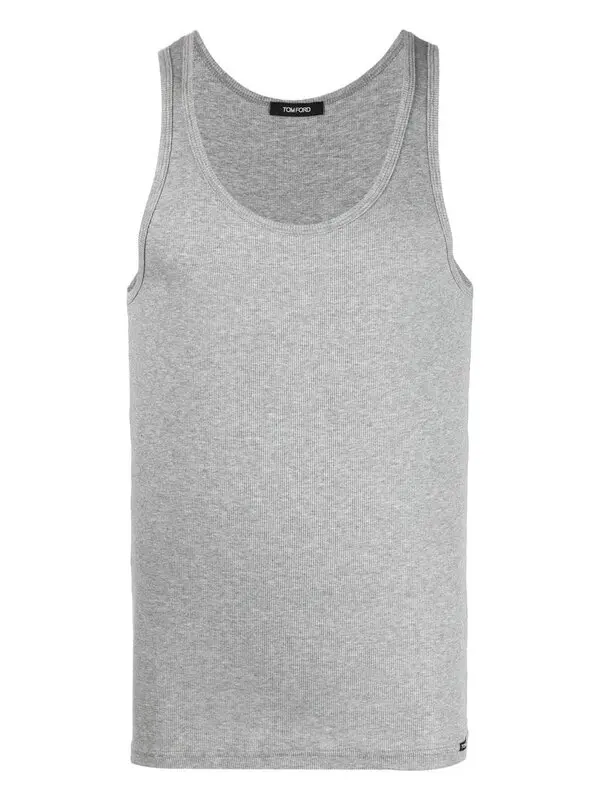 TOM FORD Sleeveless Tank Top - Grey
