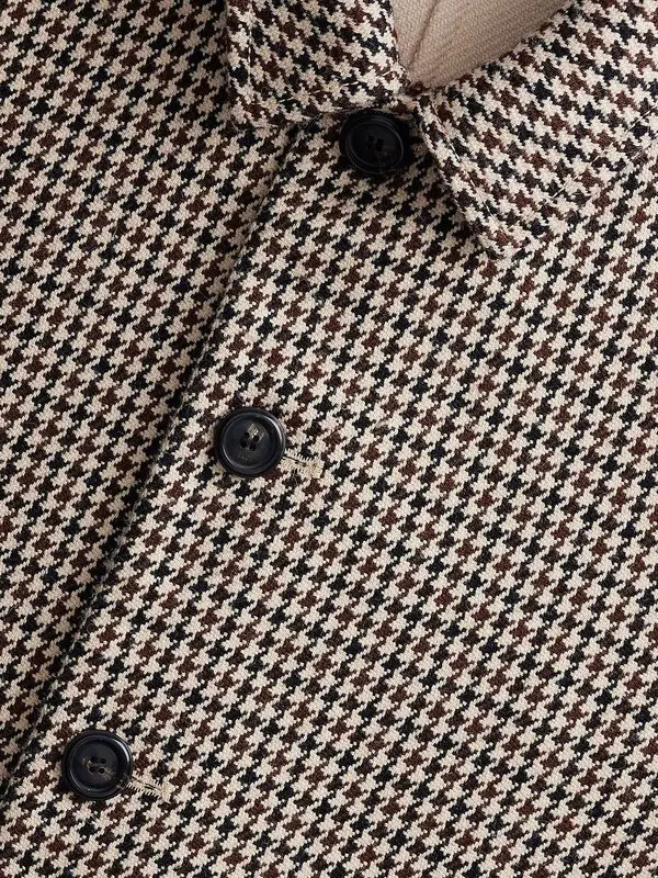 AMI Paris Houndstooth Single-breasted Jacket