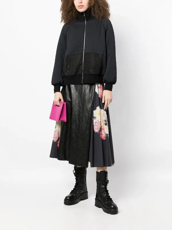 Shiatzy Chen Genisis Quilted Embroidered Jacket