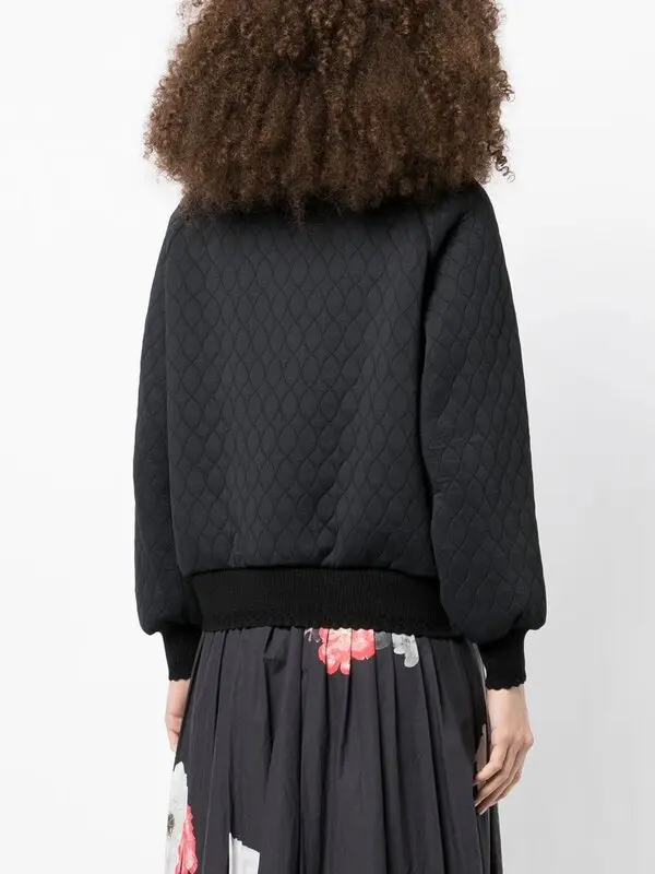 Shiatzy Chen Genisis Quilted Embroidered Jacket