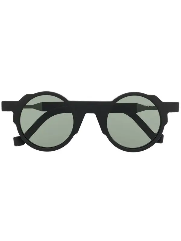 VAVA EYEWEAR Round-frame Tinted Sunglasses - Black