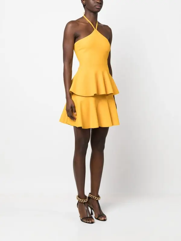 Stella McCartney Peplum-hem Halterneck Top