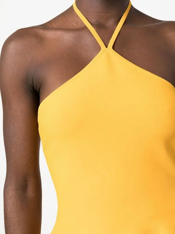 Stella McCartney Peplum-hem Halterneck Top