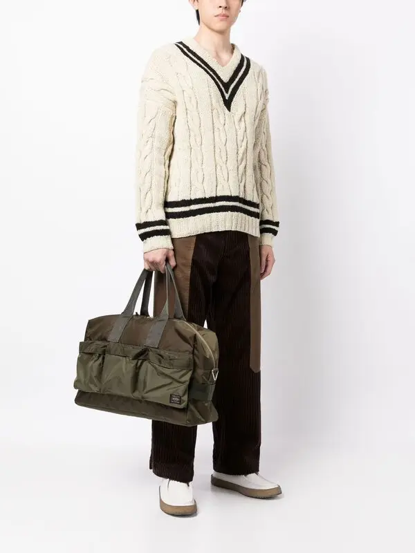 PORTER-YOSHIDA & CO Multiple Pockets Tote Bag