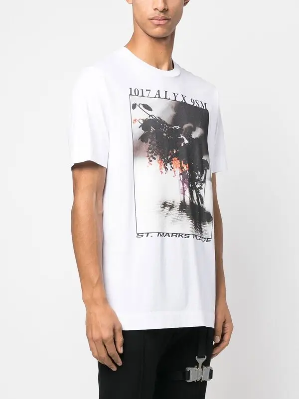 1017 Alyx 9sm Graphic-print Short-sleeved T-shirt