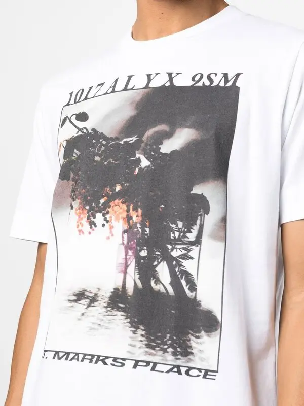 1017 Alyx 9sm Graphic-print Short-sleeved T-shirt