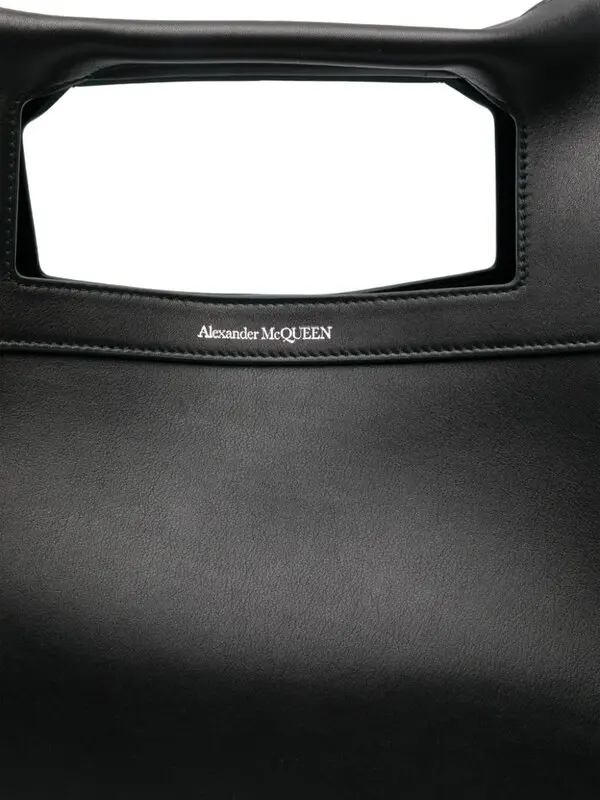 Alexander McQueen The Square Tote Bag - Black