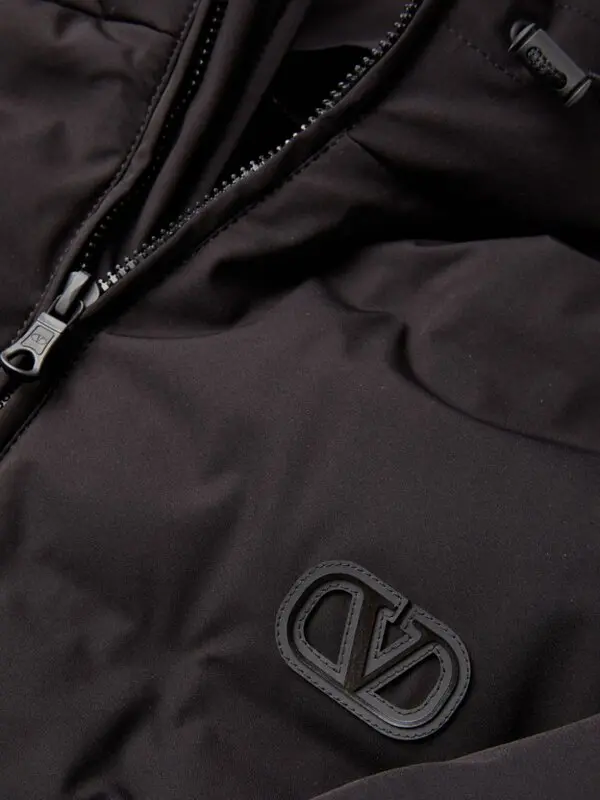 Valentino Garavani Vlogo Signature Hooded Puffer Jacket