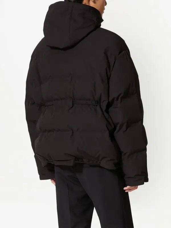 Valentino Garavani Vlogo Signature Hooded Puffer Jacket