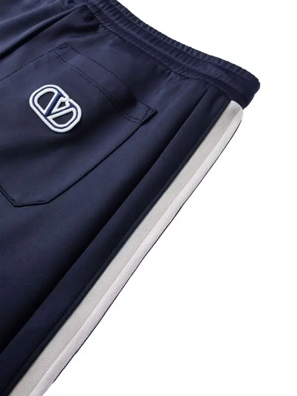 Valentino Garavani Vlogo Signature-patch Track Pants