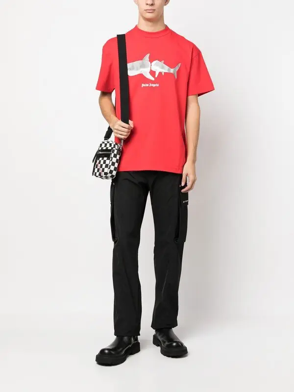 Palm Angels Shark-print T-shirt