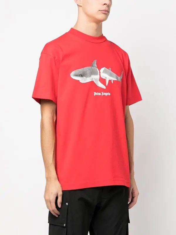 Palm Angels Shark-print T-shirt
