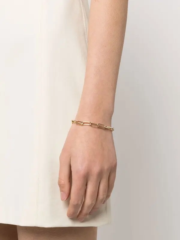 Ef Collection 14kt Yellow Jumbo Lola Chain Bracelet